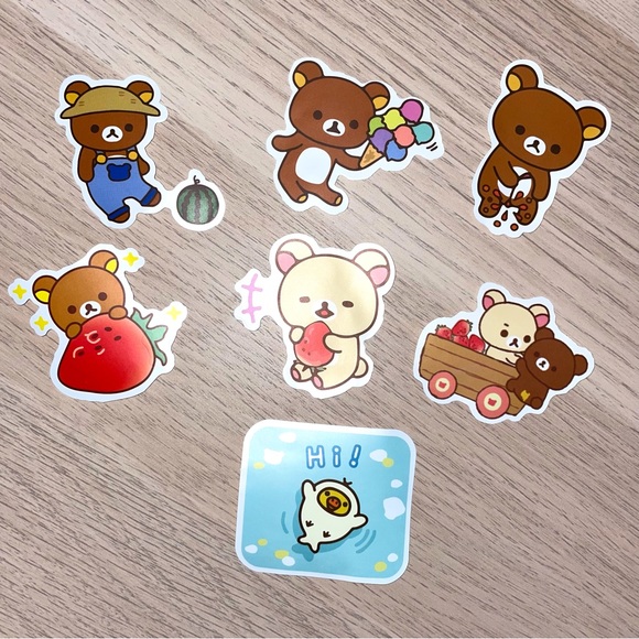Art | Rilakkuma Stickers 7 | Poshmark